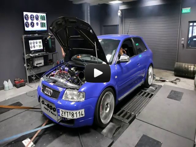 Audi S3 R32 Turbo 0-100 km na godz. - 2,78 sek!!!! - Wgrane.pl